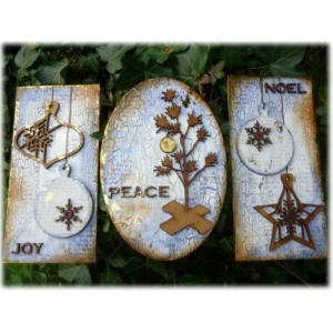 Christmas Tree MDF Wood Shape 1 for altered art and craft project